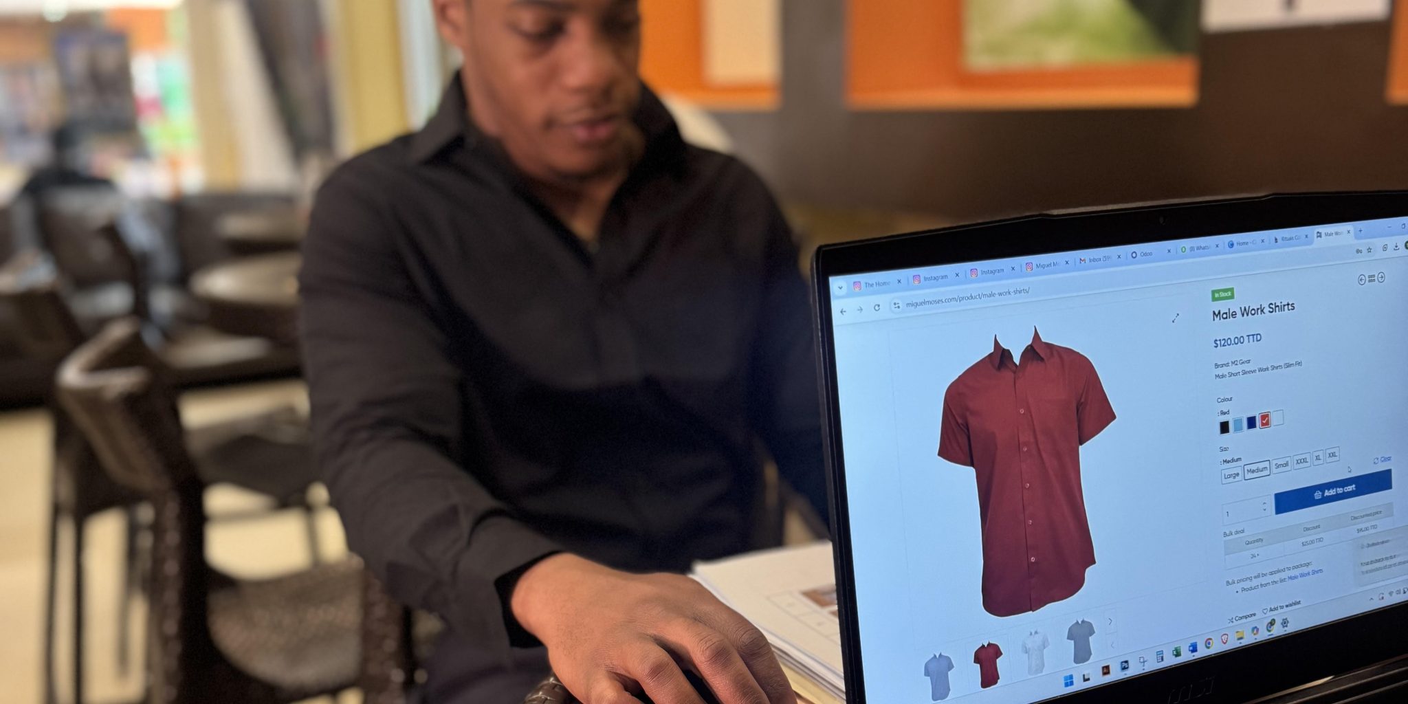 Stores and Contact - Miguel Moses