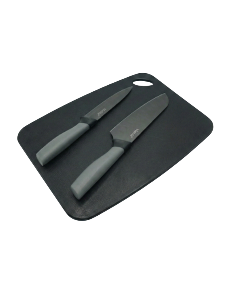 3PC Knife & Cutting Board Set - Miguel Moses
