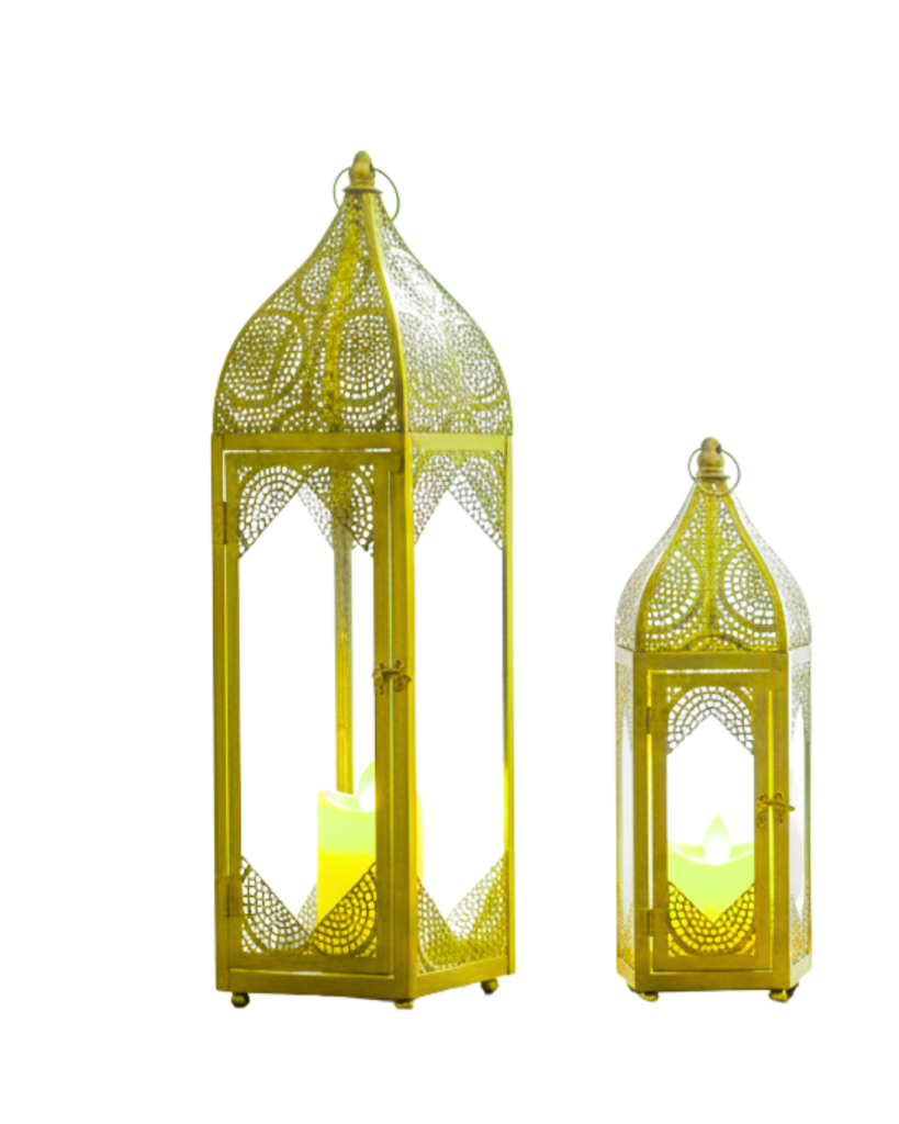 2PC Metal Lantern - Miguel Moses